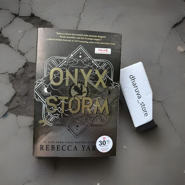 ONYX STORM ONLY At Target Exclusive Edition by Rebecca Yarros ...