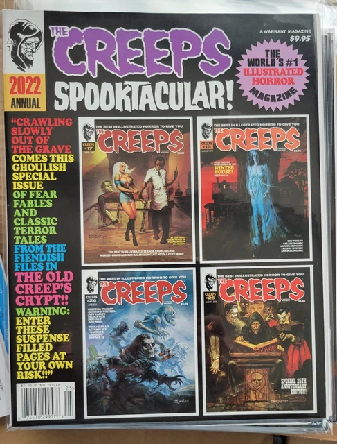 THE CREEPS SPOOKTACULAR 2022 Annual Horror Comic Magazine Warren ...