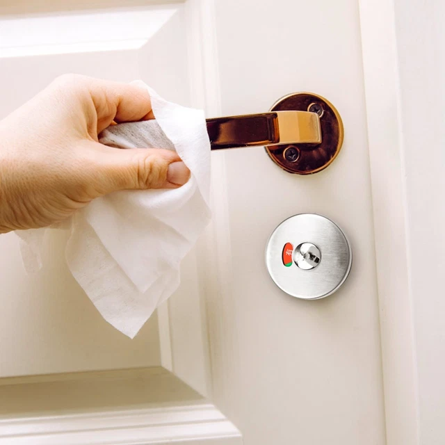 PUBLIC TOILET PARTITION Door Lock Restroom Deadbolt Privacy Lever ...