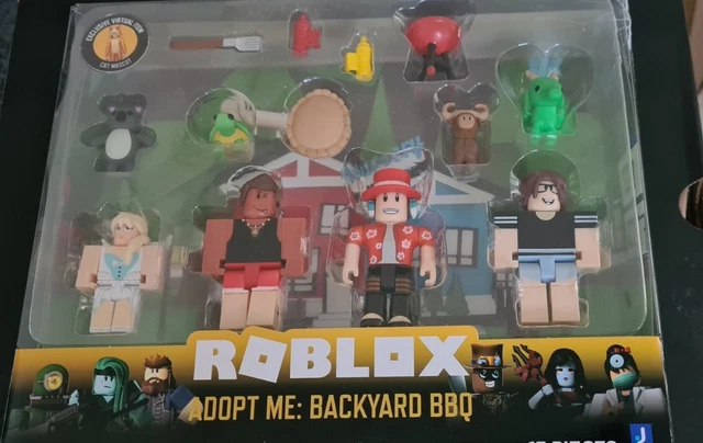 ROBLOX ADOPT ME Backyard BBQ Figure Pack NEW Unopened £20.00 - PicClick UK