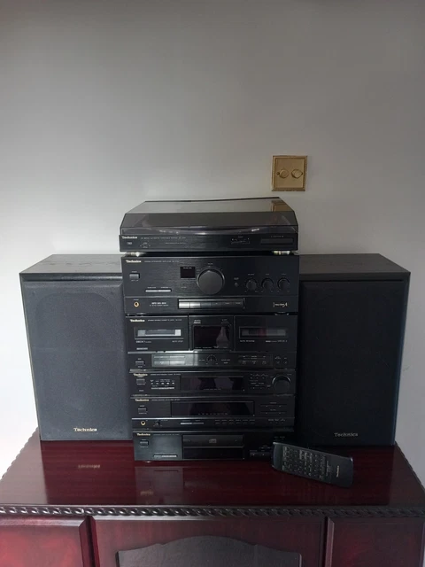 RETRO TECHNICS HIFI Stack System and Speakers £281.48 - PicClick UK