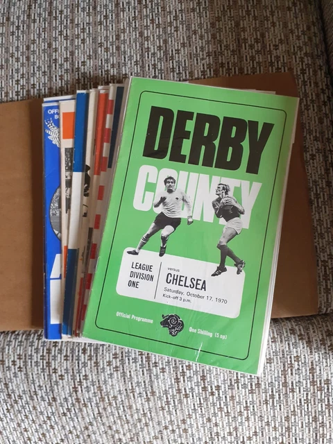CHELSEA FC 25 football away programmes from the 70's £8.00 - PicClick UK