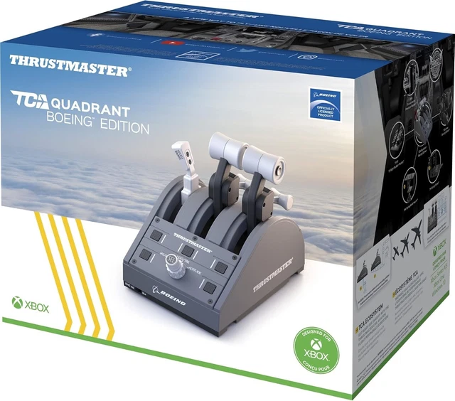 THRUSTMASTER TCA QUADRANT Boeing Edition Controller for Microsoft Xbox ...