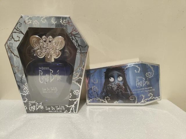 NEW TIM BURTON'S Corpse Bride Eyeshadow Palette & Perfume Bundle $28.00 ...