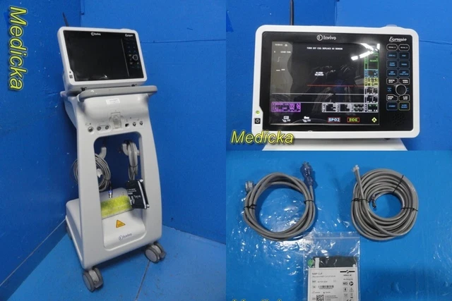 2014 PHILIPS INVIVO Expression MRI Model 865214 Monitor W/ Cart ...