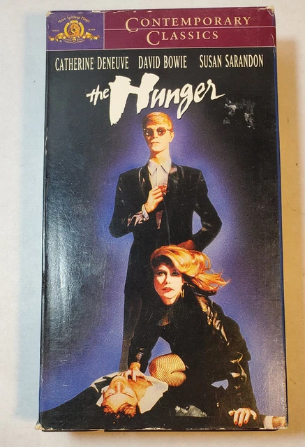 THE HUNGER MGM/UA VHS David Bowie Susan Sarandon 80s Horror £14.00 ...