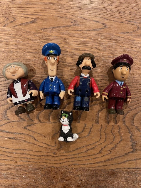 POSTMAN PAT FIGURE Bundle Mrs Goggins, Ted Glen, Ajay & Jess £6.50 ...