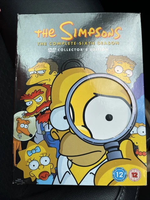 THE SIMPSON COMPLETE 6th Edition DVD Box Set Season 6 £3.29 - PicClick UK