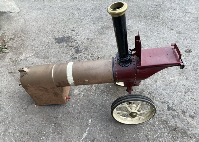 LIVE STEAM 2 inch scale Traction Engine Minnie Boiler w/ Fowler Showman ...