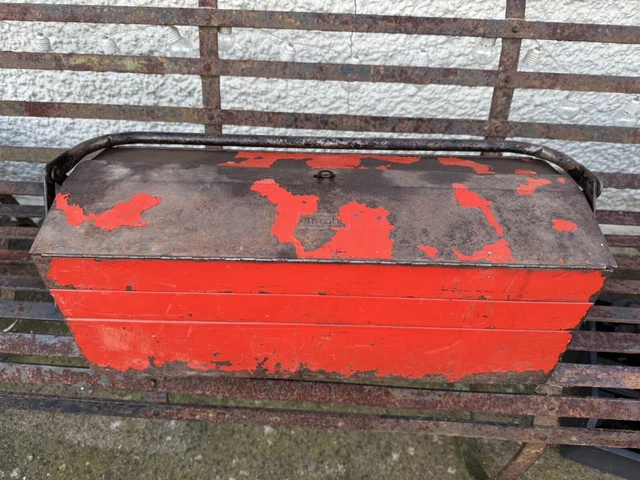 VINTAGE BRITOOL TOOL Box Cantilever Toolbox £66.00 - PicClick UK