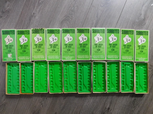 VINTAGE-1970S-SUBBUTEO CLASSIC ORIGINAL SUBBUTEO BOXES X 10 for MARCO ...