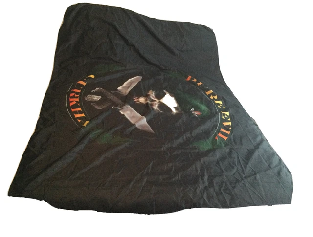 LARGE PURE EVIL Ghurka Cigars Skeleton Wall Banner Flag 58” X 85” £17. ...