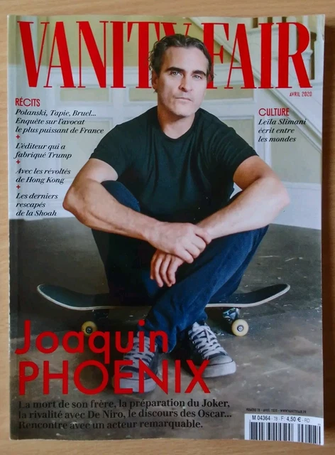 VANITY FAIR N°78 - JOAQUIN PHOENIX Interview Joker Avril 2020 EUR 9,90 ...