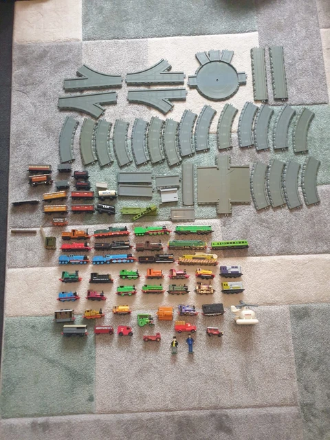 VINTAGE ERTL THOMAS the Tank Engine & Friends Train set Die Cast Bundle ...