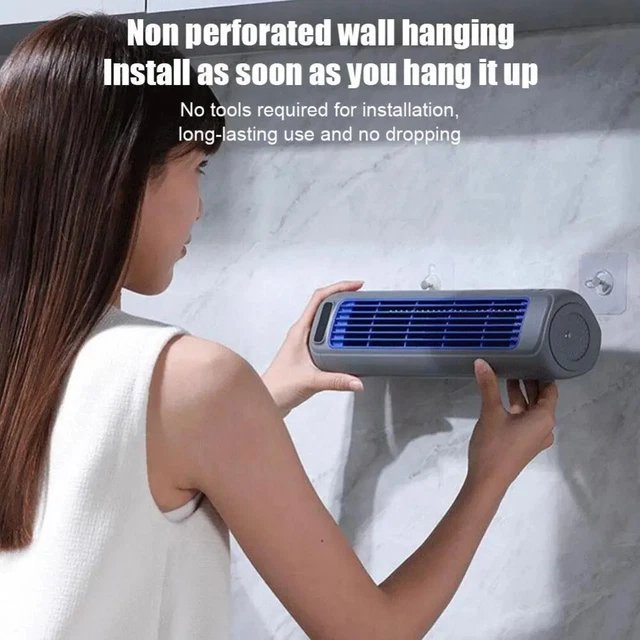 RECHARGEABLE AIR CONDITIONER Fan Wall-Mounted Air Cooler Home EUR 46,85 ...