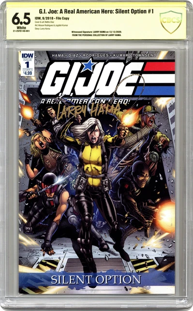 GI JOE A Real American Hero Silent Option 1A Diaz CBCS 6,5 SS Larry ...