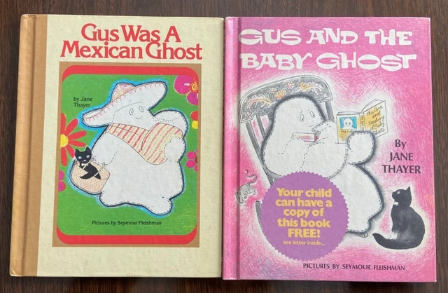 LOT VINTAGE GUS and the Baby Ghost Mexican Ghost Weekly Reader Jane ...