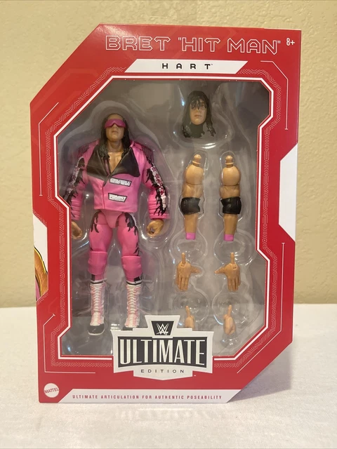 MATTEL WWE ULTIMATE Edition Bret "Hit Man" Hart Action Figure EUR 40,47 ...
