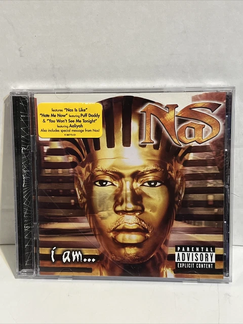 NAS I AM... CD Album 1999 Audio Music Hip Hop Rap Columbia Vintage ...