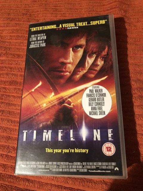 2004 TIMELINE VHS Video Tape Paul Walker £4.72 - PicClick UK