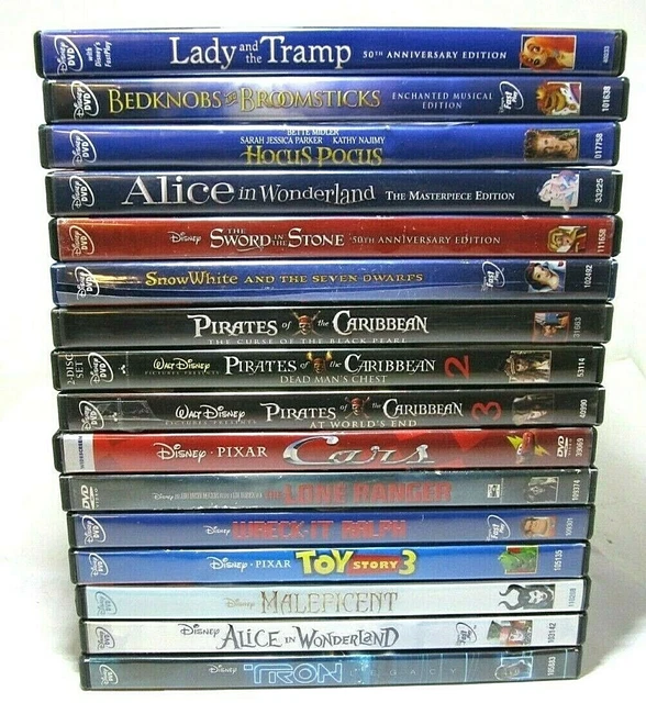 LOT OF 16 Walt Disney Movies (DVD Set) Good Titles £66.76 - PicClick UK