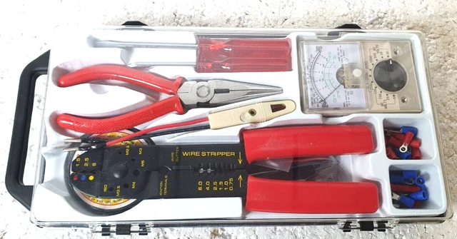 ELECTRICAL REPAIR TOOL Kit With Tools Multimeter, Wire Cutter ...