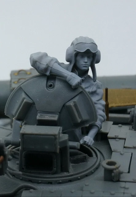 RPG MODEL 1/35 Russian Tank Commander (resin soldier) $14.00 - PicClick AU