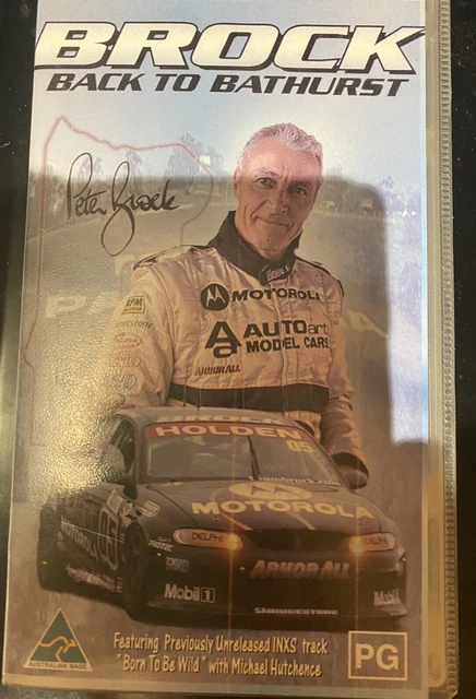 BROCK BACK TO Bathurst ( VHS 2002) Peter Brock Bathurst 1000 2002 $9.99 ...