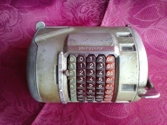 EMETTITRICI ALMEX BIGLIETTI Bus Tram ticket machine Conductors 1960/70 ...