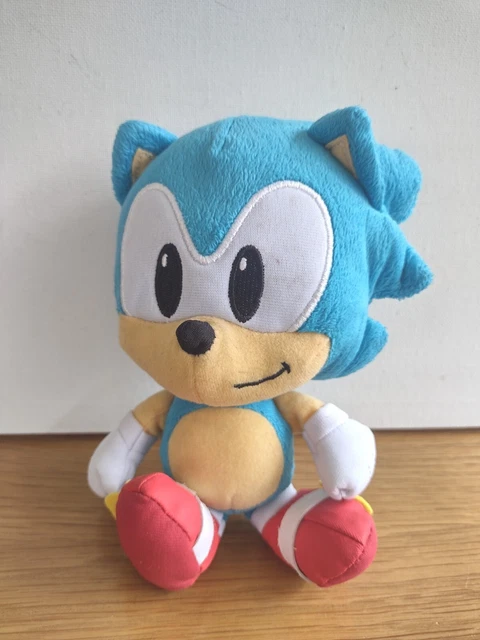 SONIC THE HEDGEHOG Official Approx 8" Sega Sonic Soft Plush Toys ...