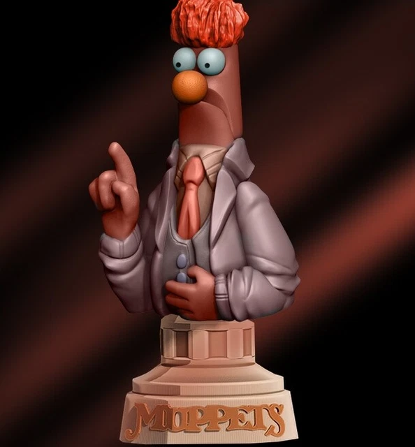 BEAKER FROM MUPPETS 3D Printed Bust ***3DElitePrints*** £22.67 ...