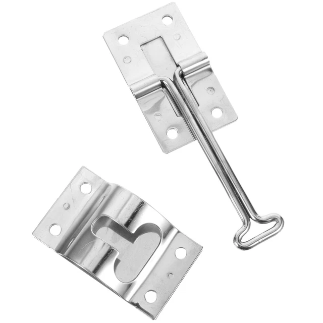FREEZER TRUCK DOOR Catch Rv Camping Trailer Lock Fifth Wheel Latch £11. ...