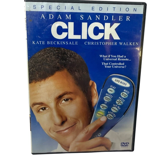 CLICK DVD 2006 Special Edition Adam Sandler Kate Beckinsale Comedy $7. ...