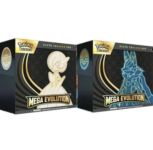POKEMON TCG MEGA Evolution Elite Trainer Box PRESALE 5 BOXES!! $742.53 ...