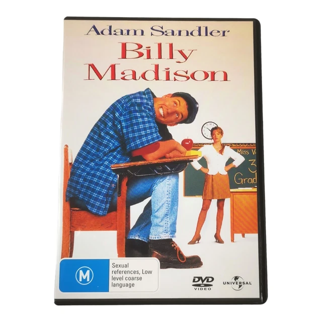 BILLY MADISON DVD Movie Adam Sandler Region 2 & 4 PAL £3.46 - PicClick UK
