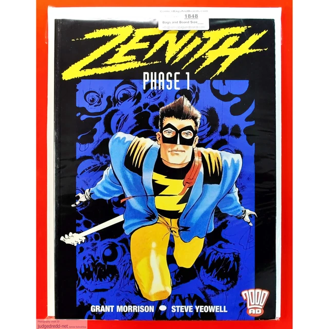 2000AD ZENITH PHASE 1 Rare Banned Graphic Novel See Description UK (Lot ...