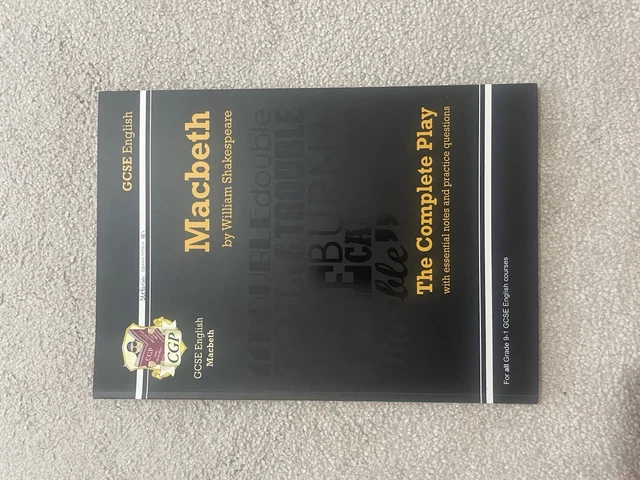 CGP AQA GCSE Macbeth Complete Play And Workbook £6.17 - PicClick UK