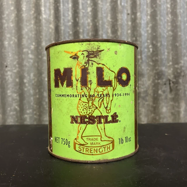 NESTLES MILO TONIC FOOD COMMEMORATIVE VINTAGE AUSTRALIAN TIN 1lb $23.90 ...
