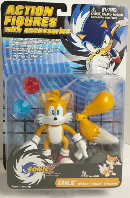 SONIC X TOY Island Miles Tails Prower NUOVO Modellino RARO con Chaos ...