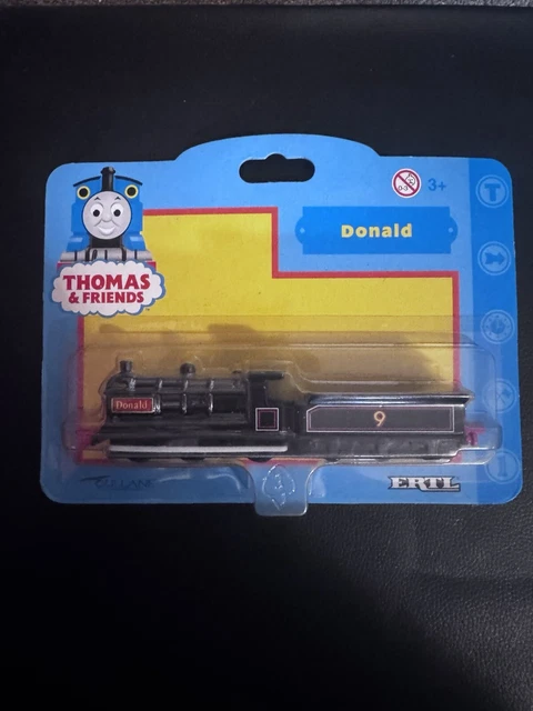 THOMAS THE TANK Engine & Friends ERTL DONALD TRAIN DIECAST NEW & SEALED ...