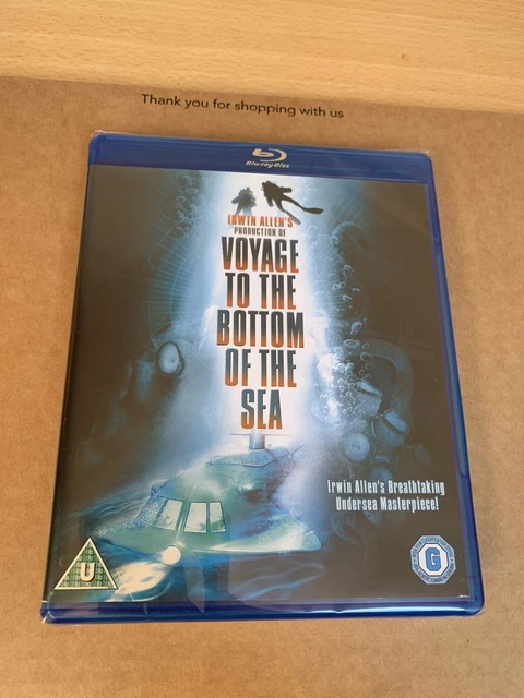 VOYAGE TO THE Bottom of the Sea (1961) Rare UK Reg Free Blu ray NEW ...