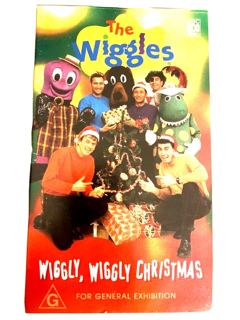 VHS VIDEO THE Wiggles Wiggly Wiggly Christmas 1997 TESTED Original ...