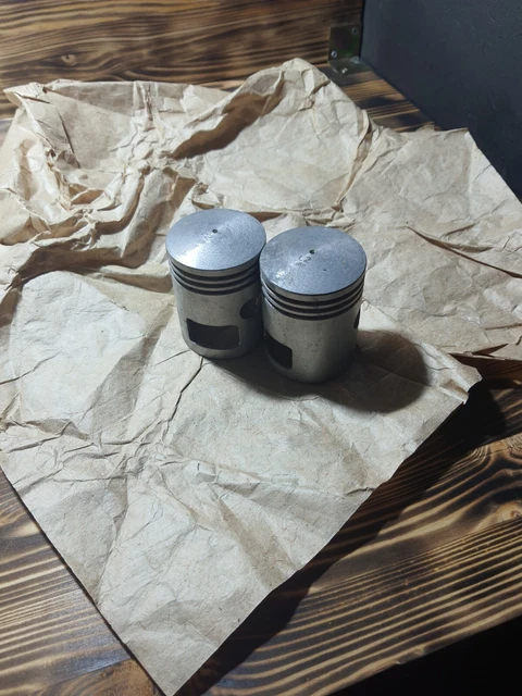 ORIGINAL KOLBEN PISTON 2R L+R (MH) 6V Jawa CZ 350 Typ 354 360 361 362 ...
