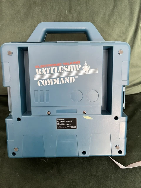 BATTLESHIP COMMAND VINTAGE Talking Classic Warship Electronic Game | V ...