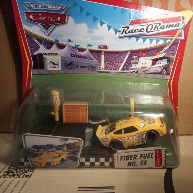 DISNEY PIXAR CARS Race O Rama Pit launcher Fiber Fuel No. 56 £20.00 ...