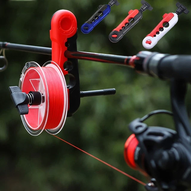 HANDY FISHING LINE Spooler Spools Straight onto Reel Spool No Line ...
