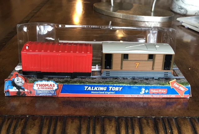 NEW THOMAS & Friends Track-Master Talking Toby Motorized Train Engine £ ...
