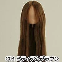 OBITSU BODY 21-01 Cheveux transplantés tête châtain moyen naturel EUR ...