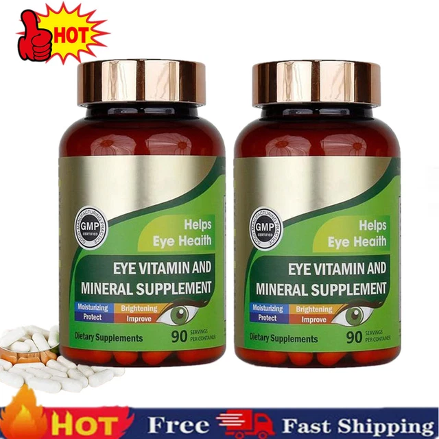ZOOONE LUTEIN EYE Vitamins Zeaxanthin &Zinc -For Eye Health,Dry Eye,Eye ...