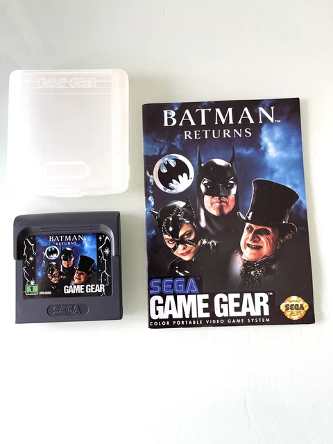 JEUX SEGA Game Gear Batman Returns EUR 34,00 - PicClick FR
